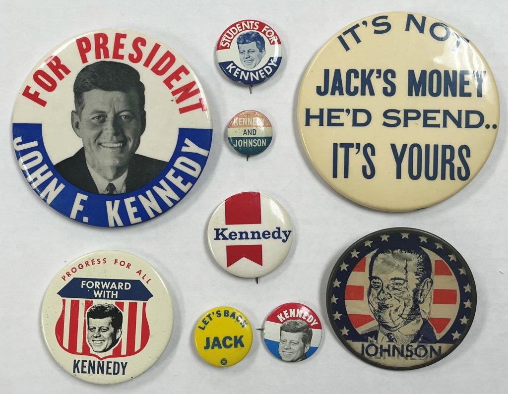 Vintage Jfk Pins
