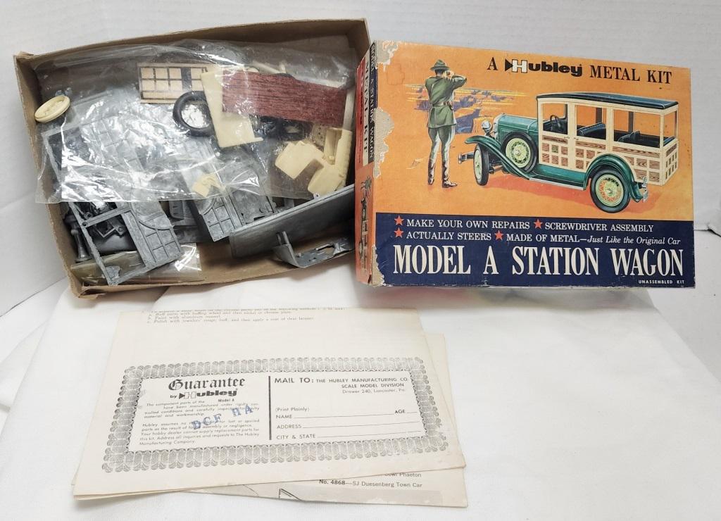 Hubley Metal Kit Model A Station Wagon