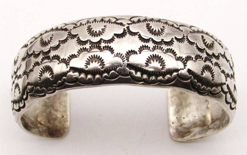 FRANCES BEGAY SOUTHWESTERN STERLING CUFF - Aug 11, 2022 | Vintage ...