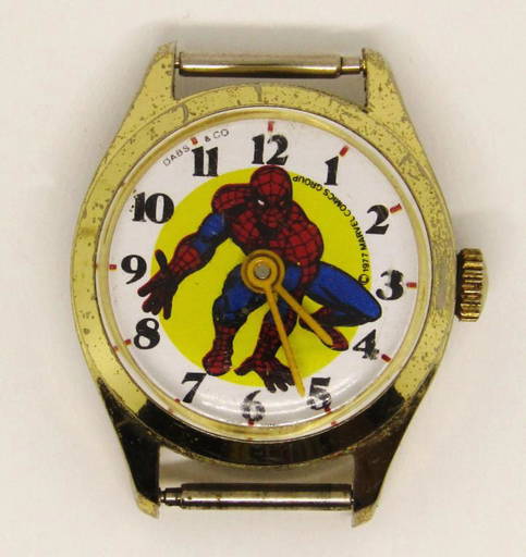 1977 Spider Man Dabs & Co. Watch