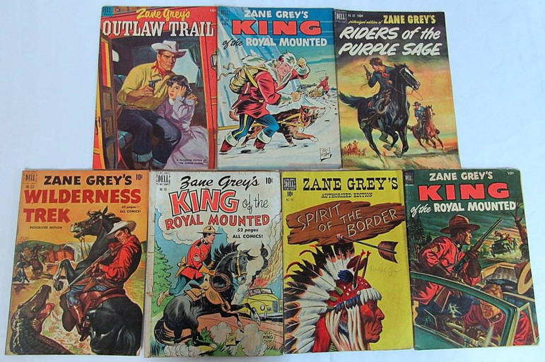 (7) Dell : Zane Grey's Comics!