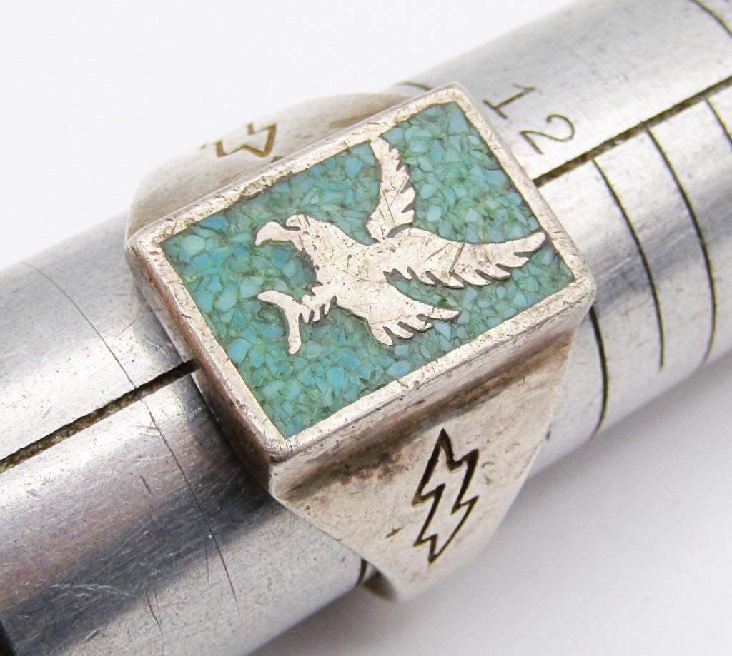 CAROLYN POLLACK MENS STERLING EAGLE RING (#0237) on Dec 27, 2022 ...