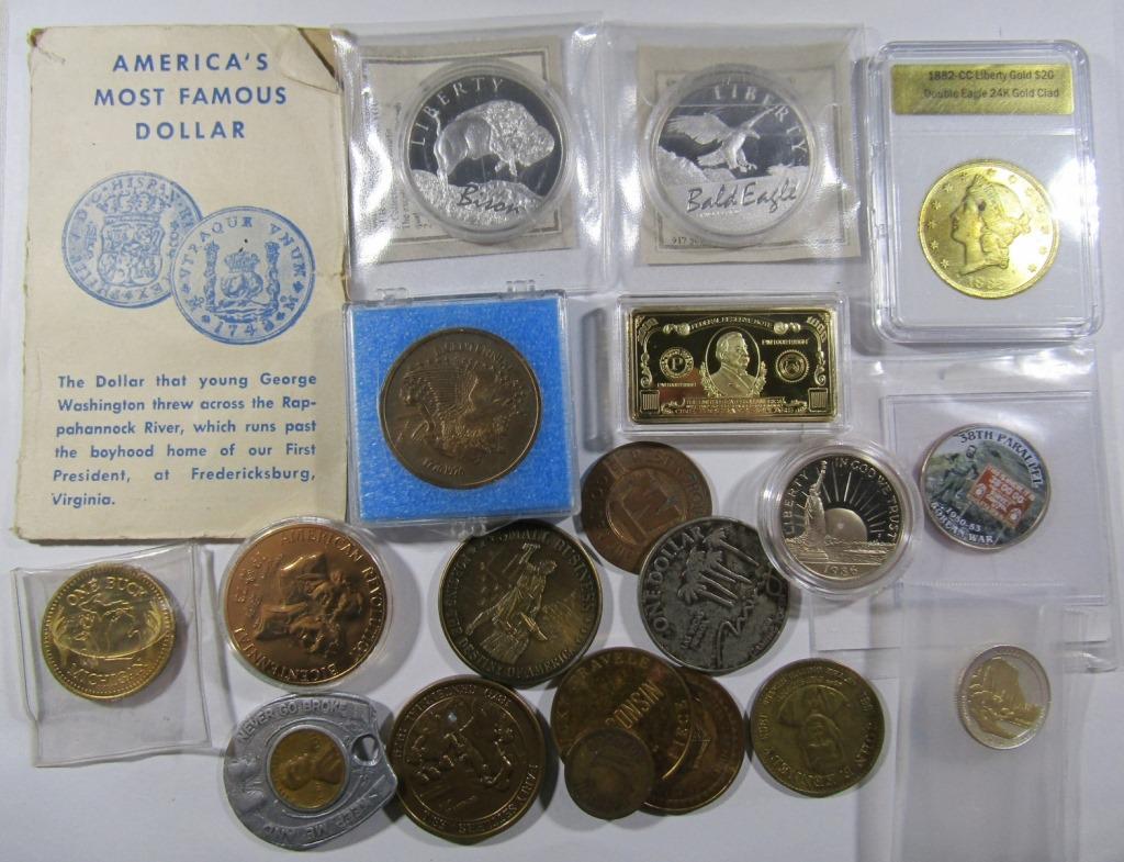 (20) Tokens / Commemorative Coins