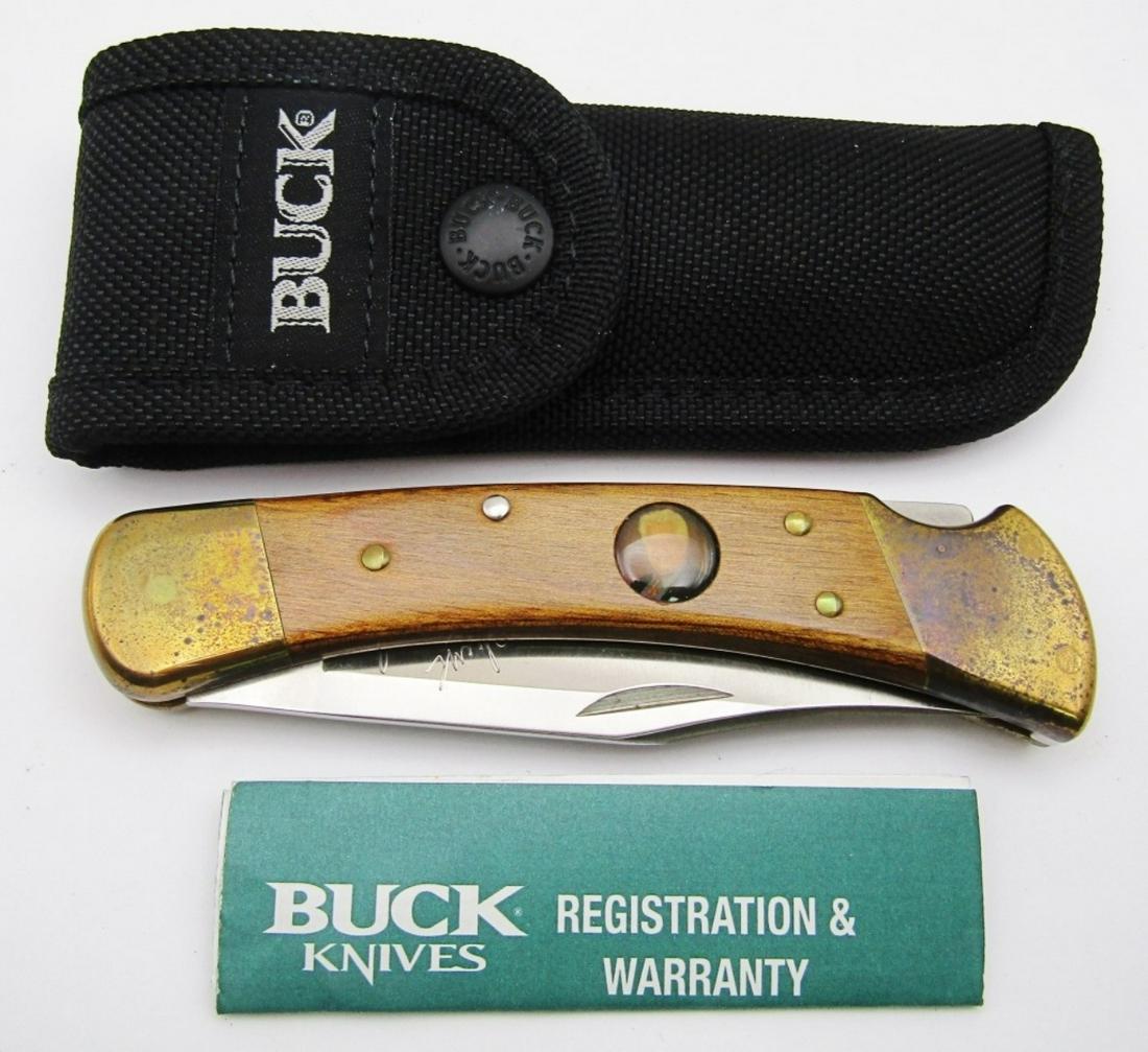2003 Buck 110 Autographed Chuck Buck Knife!