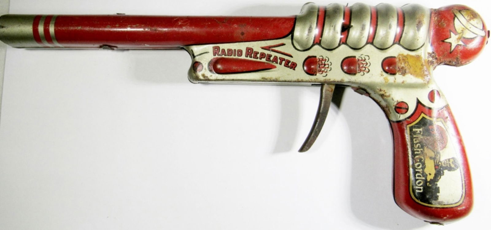 1930's Rare Flash Gordon Tin Toy Gun Auction