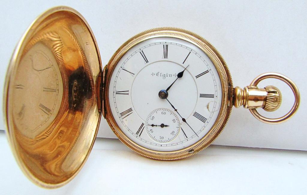 1892 Elgin B.w. Raymond Pocket Watch Auction