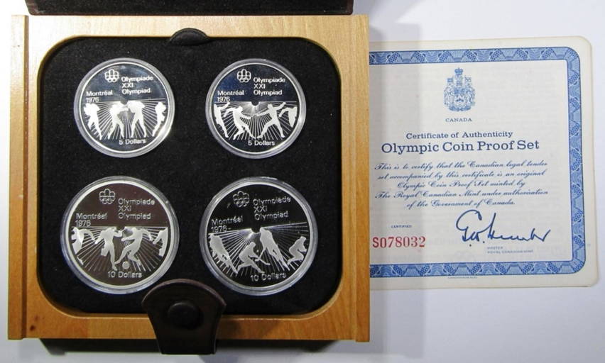 1976 Canada Olympic Coin Proof Set