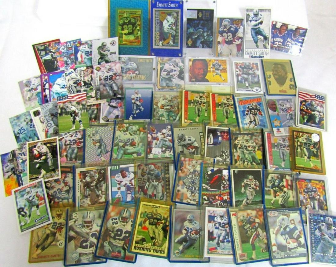 (65) Emmitt Smith Football Cards