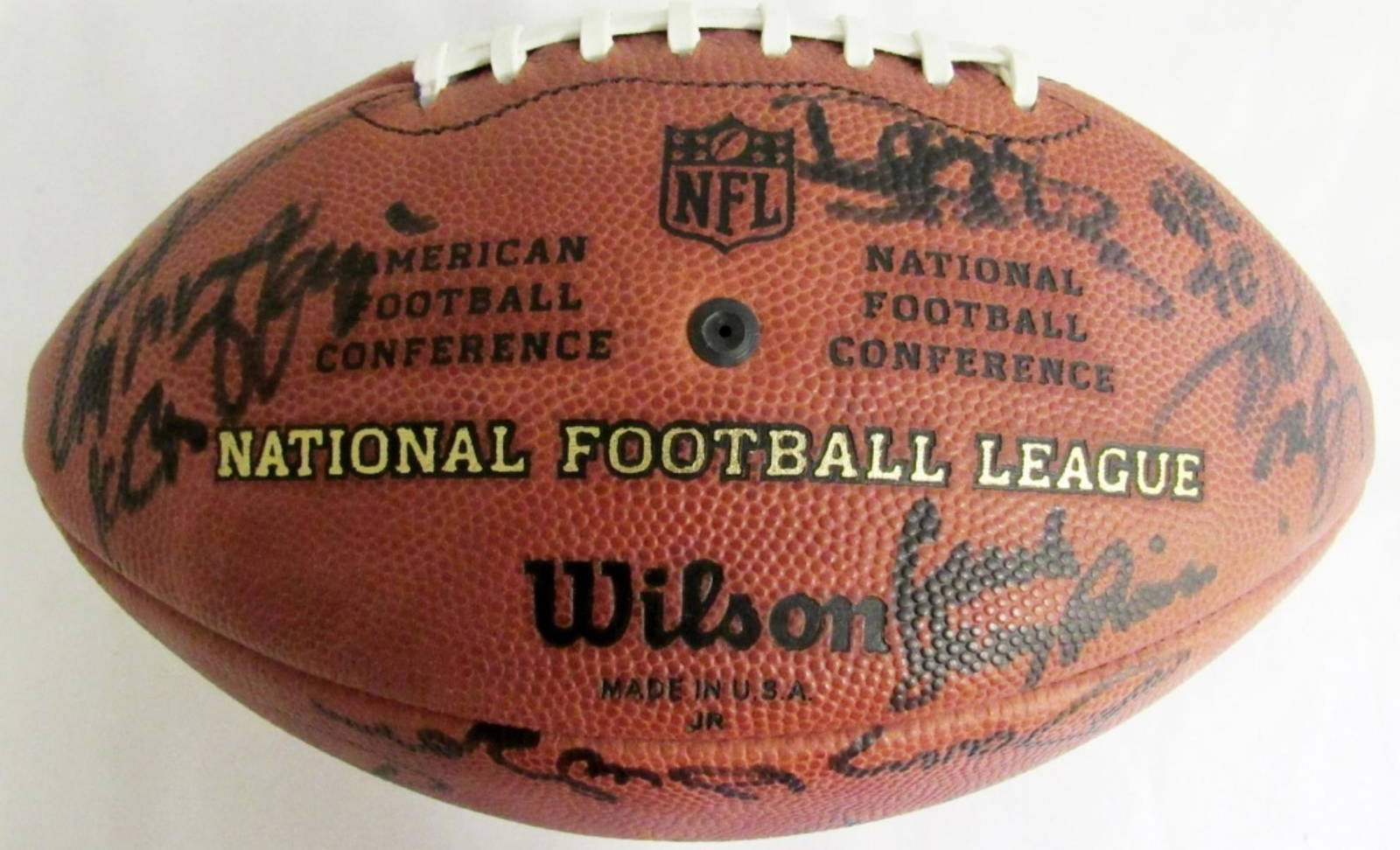 (13) Signatures On Nfl Football - The Hammer Auction