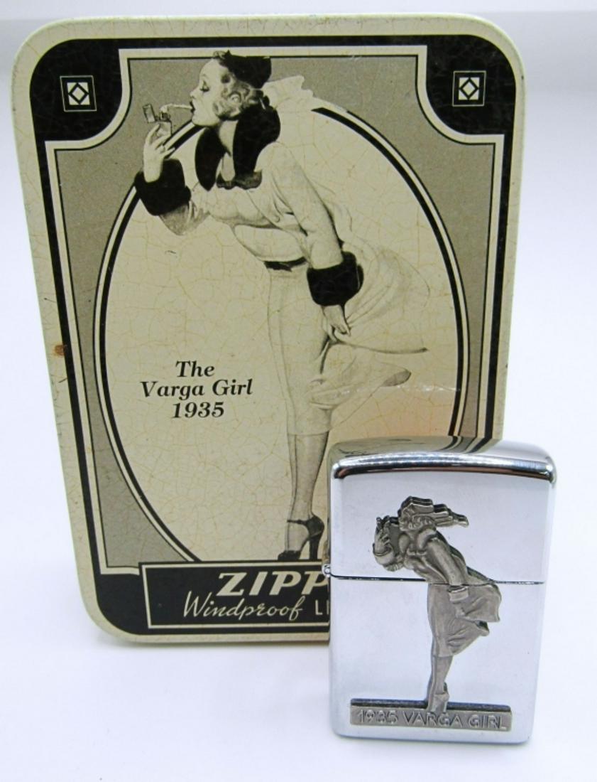 1993 New In Box The Varga Girl 1935 Zippo Lighter Auction