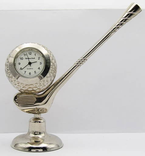 Montres Carlo 4" Golf Ball Clock!