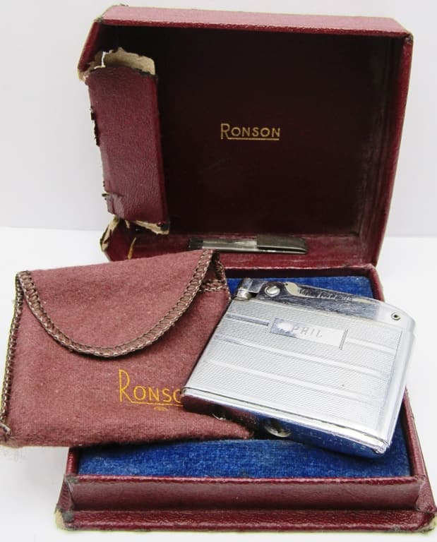 Vintage Adonis Ronson Lighter In Original Box! Auction