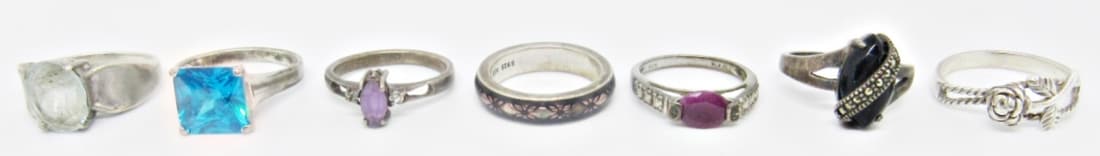 Pandora 925 Ale 54 Ring / Band Plus (6) More Auction