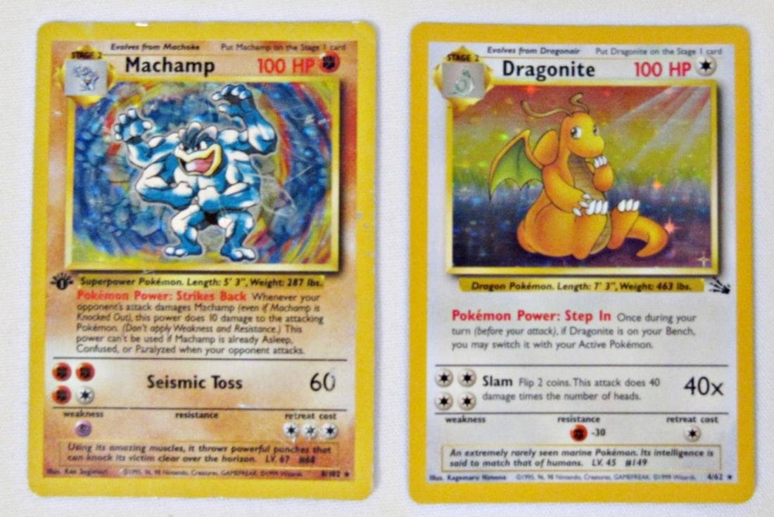 (2) Pokemon Machamp 8/102 100 Hp Holo Plus Auction