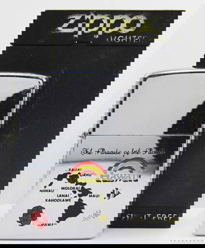 1994 Hawaii Paradise Of Pacific Zippo Lighter