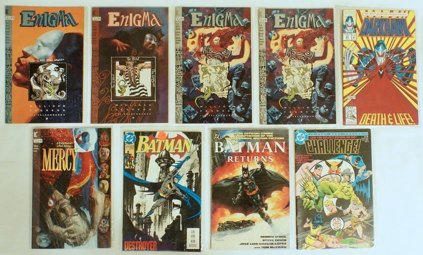(9) Dc Comics, Batman, Vertigo & More!