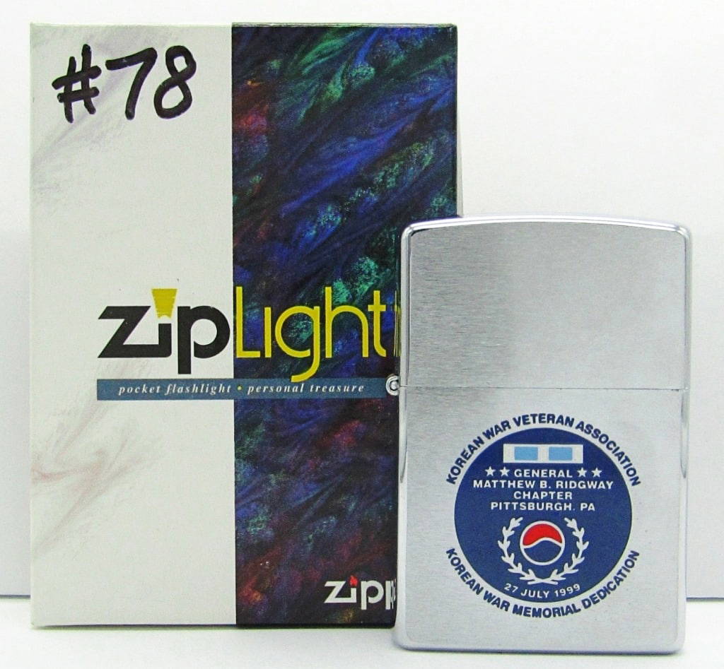 1998 Nib Zippo Ziplight Pocket Flashlight Auction