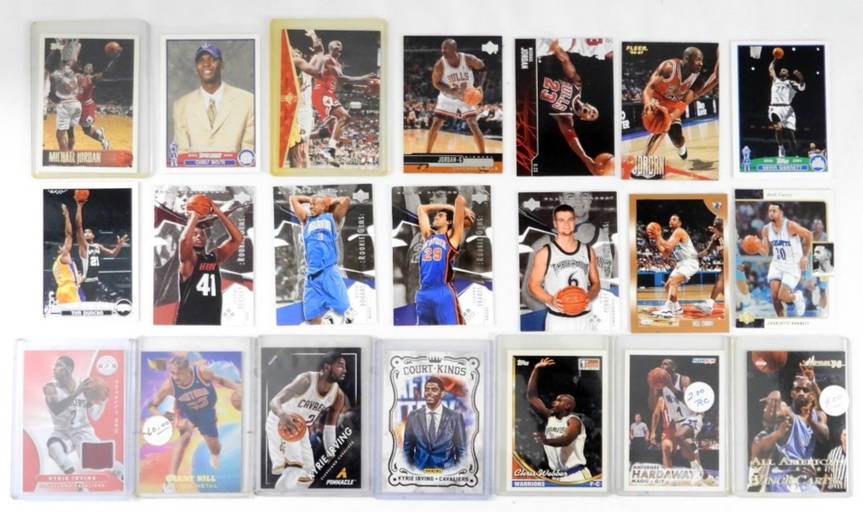 (21) Basketball Star Cards & Rookies