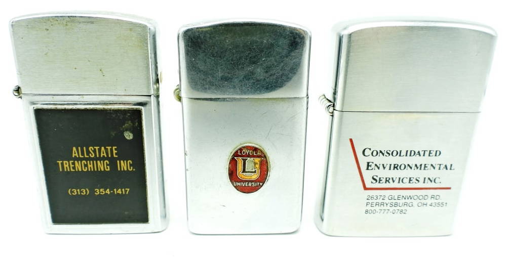 (3) Advertising Lighters