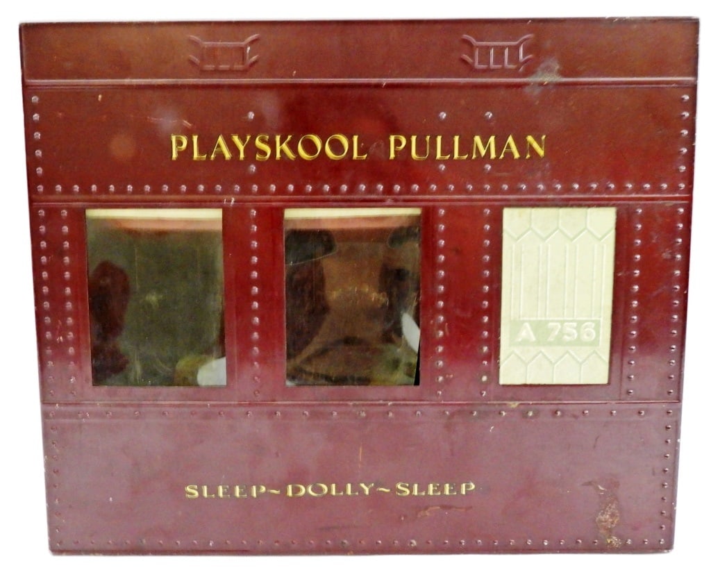 1930s Playskool Pullman Sleep Dolly Sleep Train