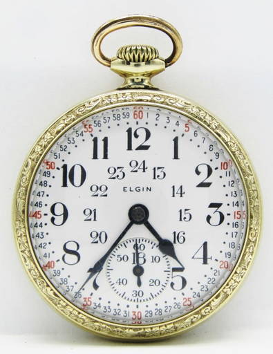 Elgin Father Timer 16s, 21 Jewel