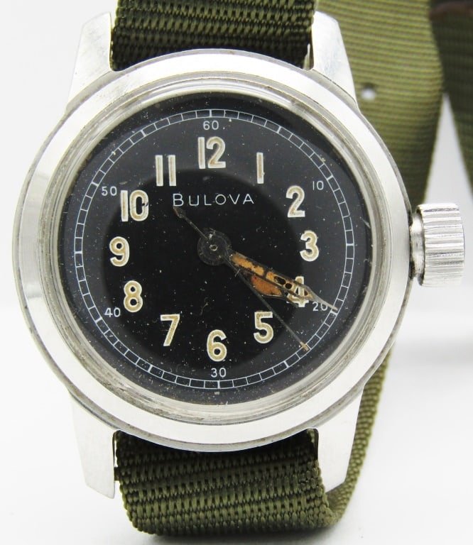Bulova Mil-w-3818a U.s. Military Watch Auction