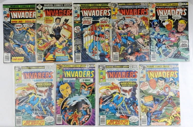 (9) The Invaders Marvel Comics Group