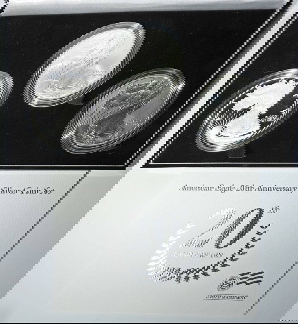 2006 Ase 20th Anniversary 3-coin Set Auction