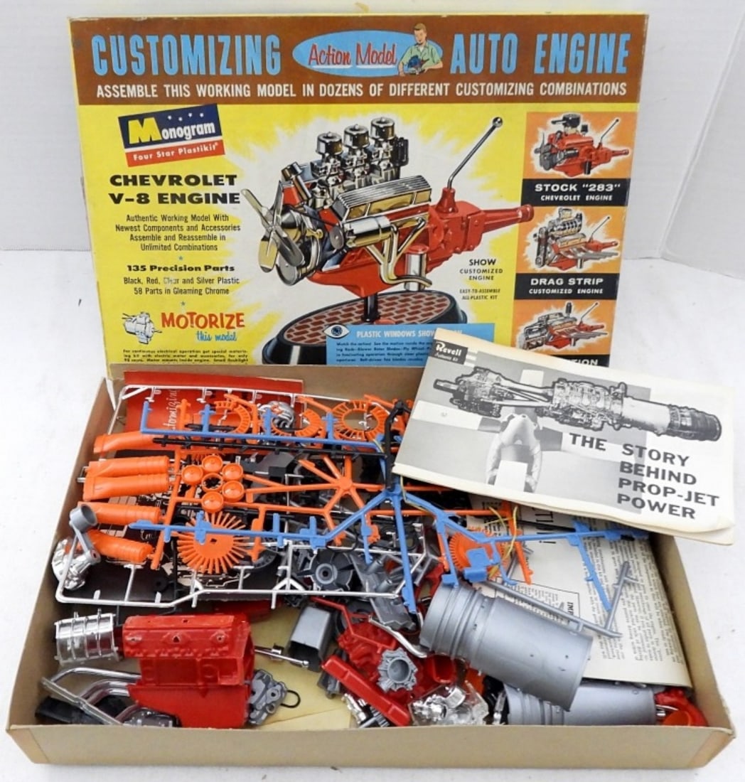 Customizing Auto Engine Kit Monogram Auction Customizing Auto Engine Kit Monogram Auction