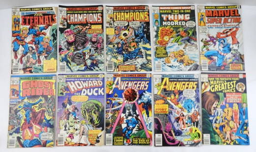 76pc Marvel Comics Bronze Age Hero Group - Apr 27, 2024 | Bruneau & Co ...