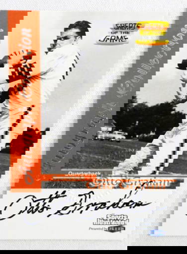 1999 Otto Graham Autograph Collection Card