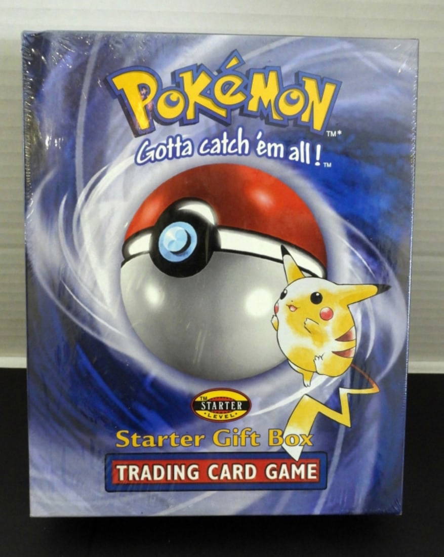 1999 Pokemon Starter Gift Box New Sealed Auction