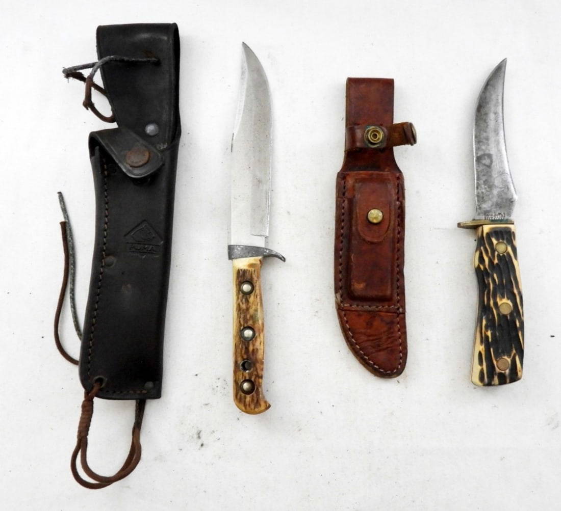 Imperial & Puma Hunting Knives Auction