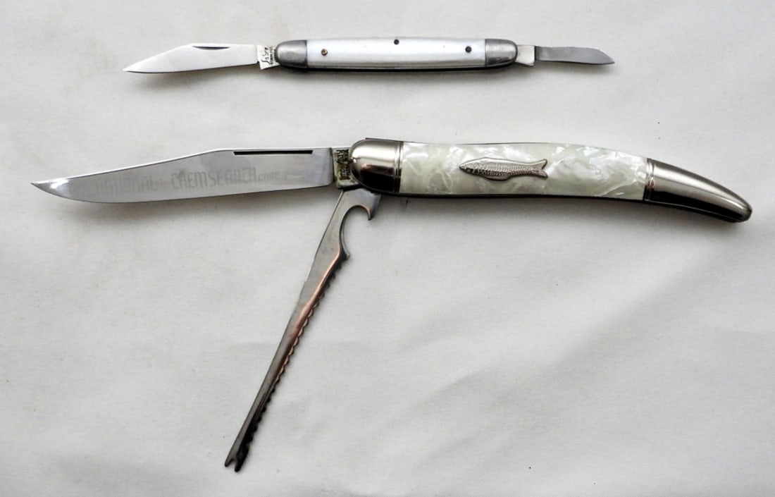 Imperial Fish Knife W/tribute Blade Auction