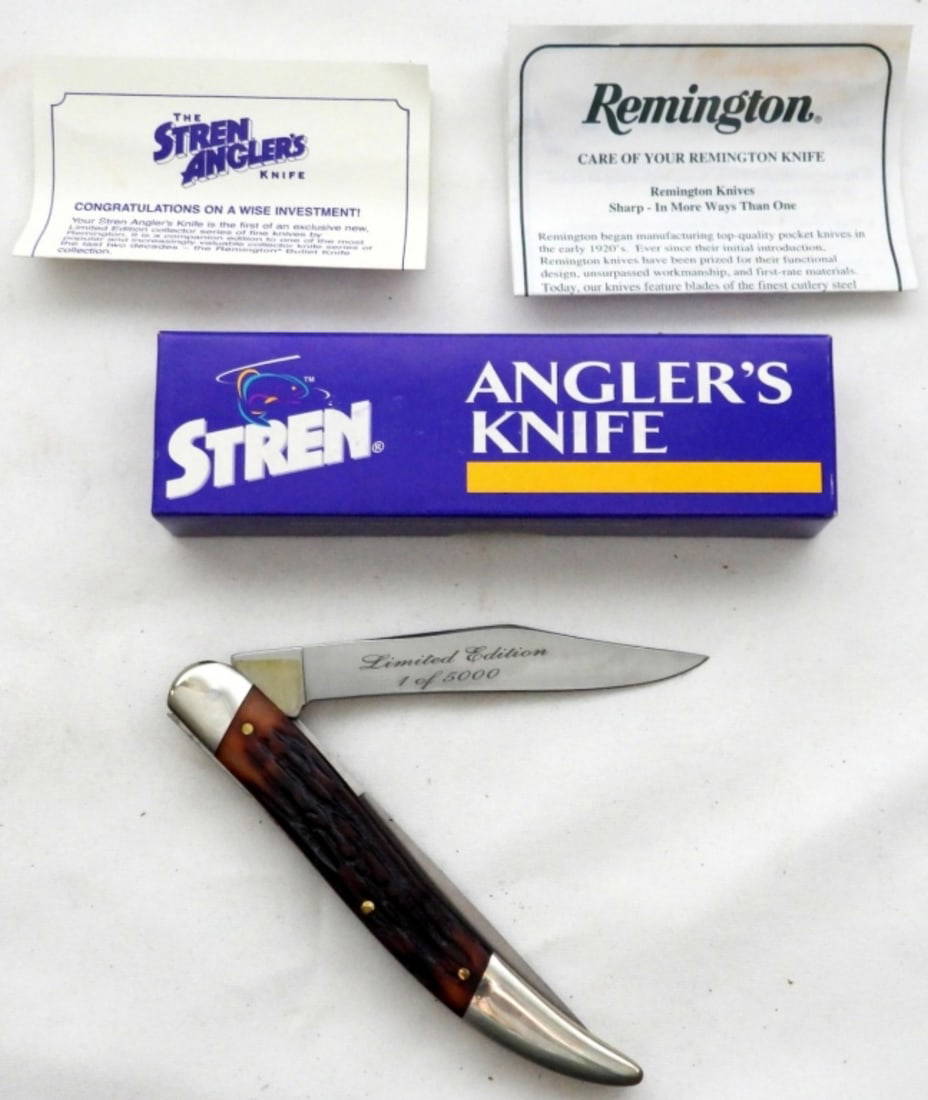 Remington Stren Angler's Knife Auction