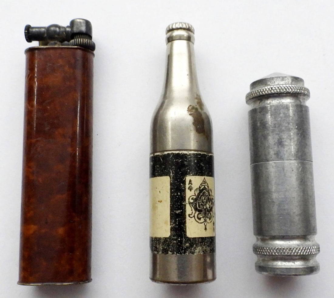 (3) Vintage Handheld Lighters Auction