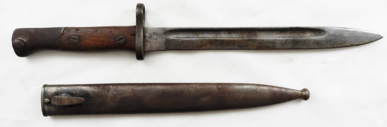 Vintage 370 G Bayonet W/scabbard Auction