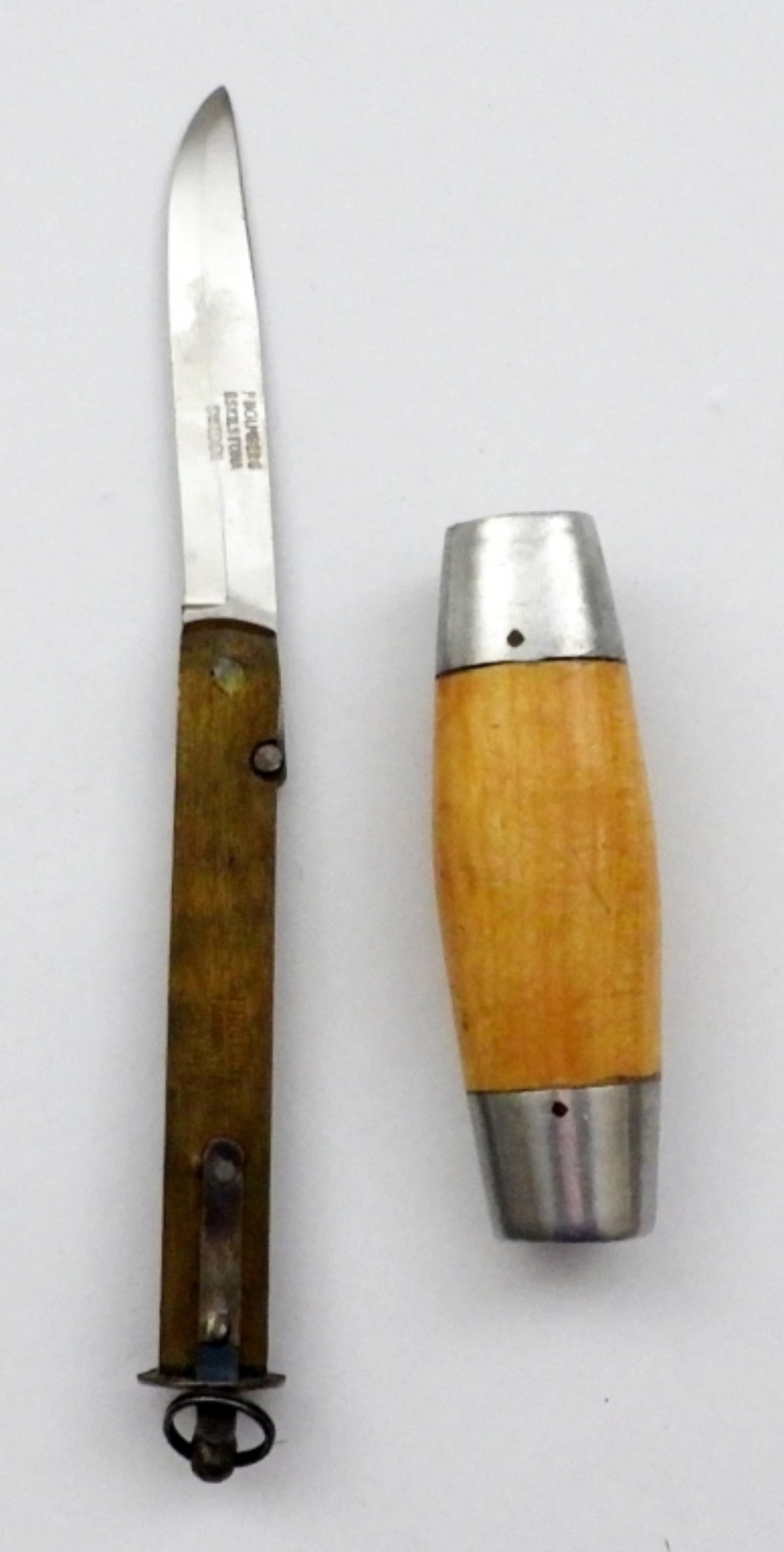 Barrel Knife - P. Holmberg Sweden Auction