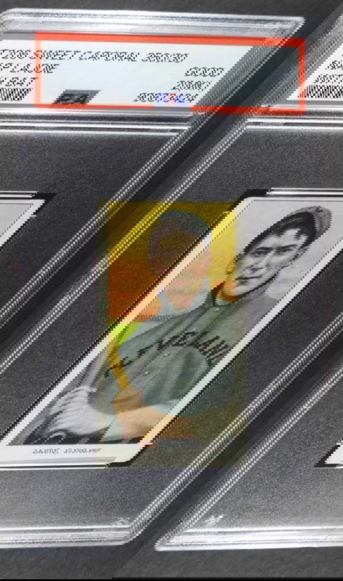 T206 Sweet Caporal 350/30 Nap Lajoie Auction