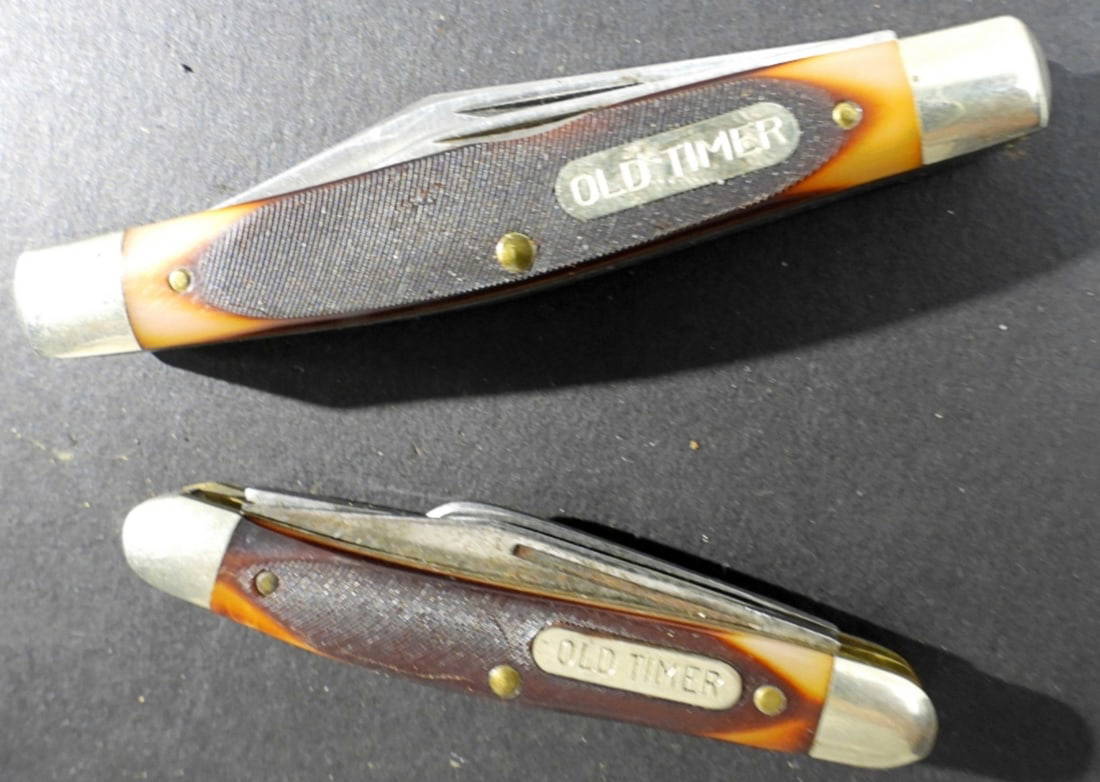 (2)sharade Old Timer Pocket Knives Auction