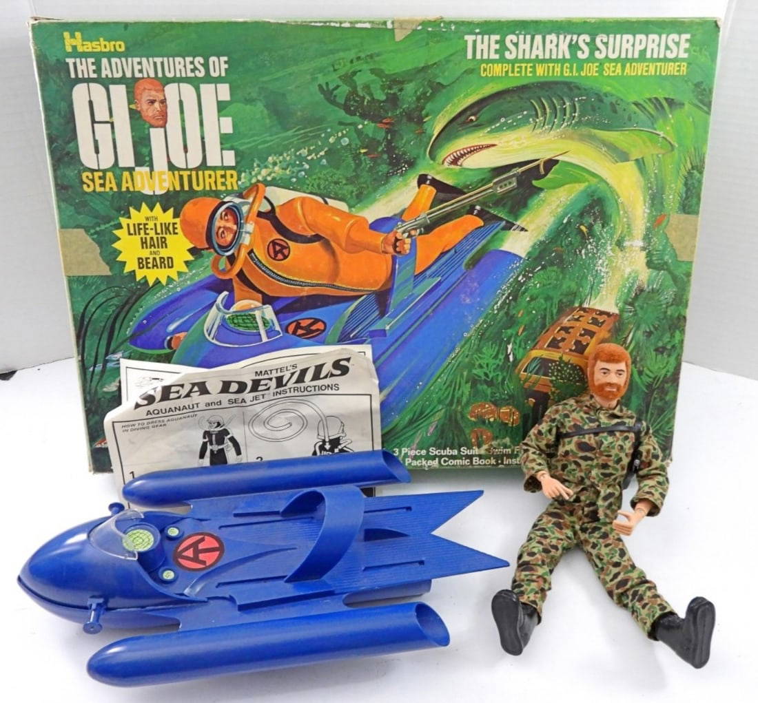 Hasbro Gi Joe Sea Adventure Auction