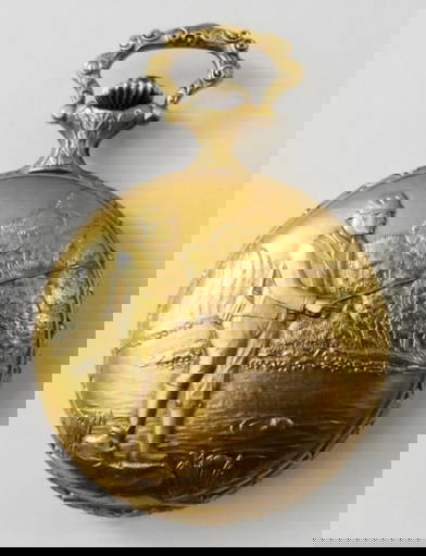 Vintage 17 Jewel Ever Swiss Pocket Watch