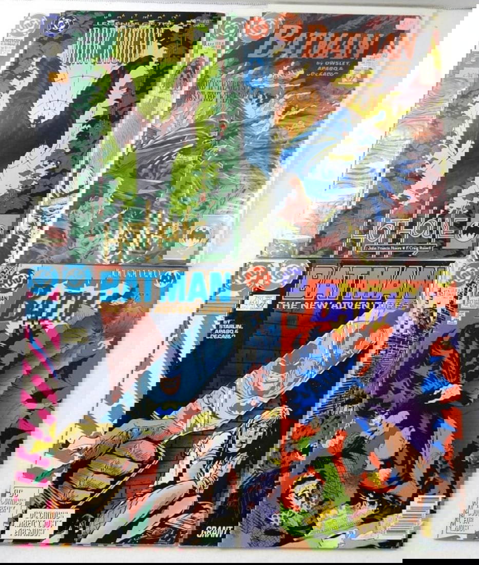 (8) Dc Assorted Batman Comics Auction