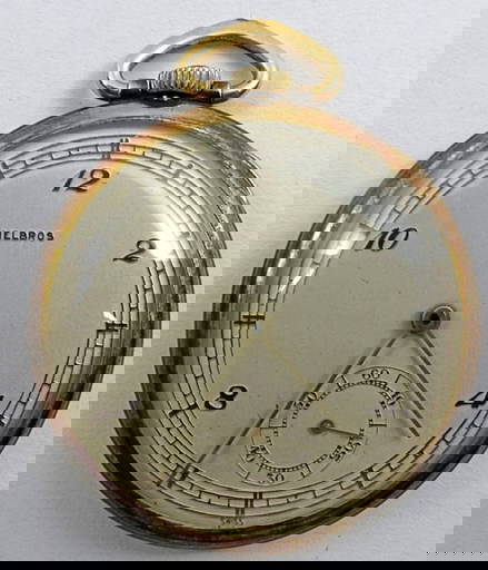 Helbros Slim Vintage Pocket Watch
