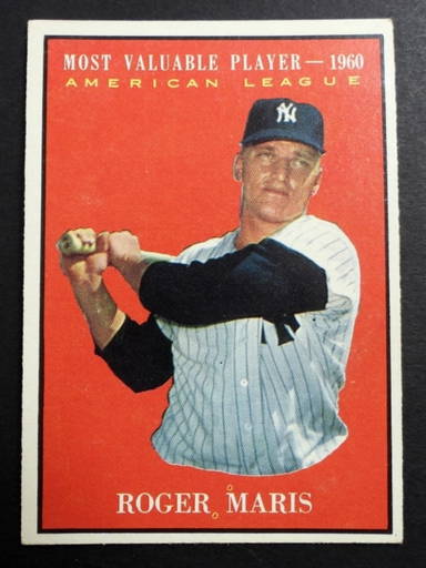 1961 Toops #478 Roger Maris