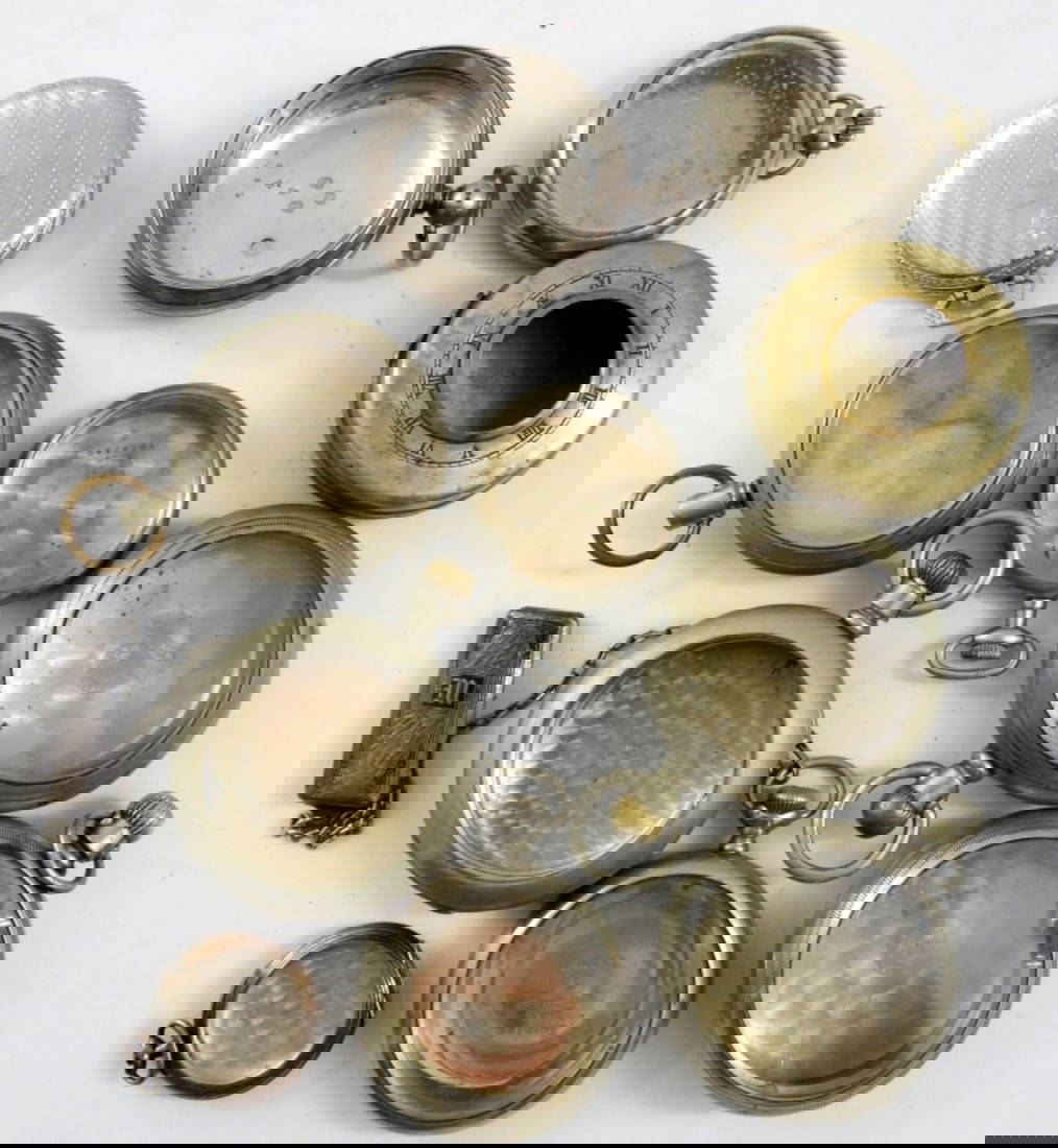 Pocket Watch Repair Case Frame Lot Auction