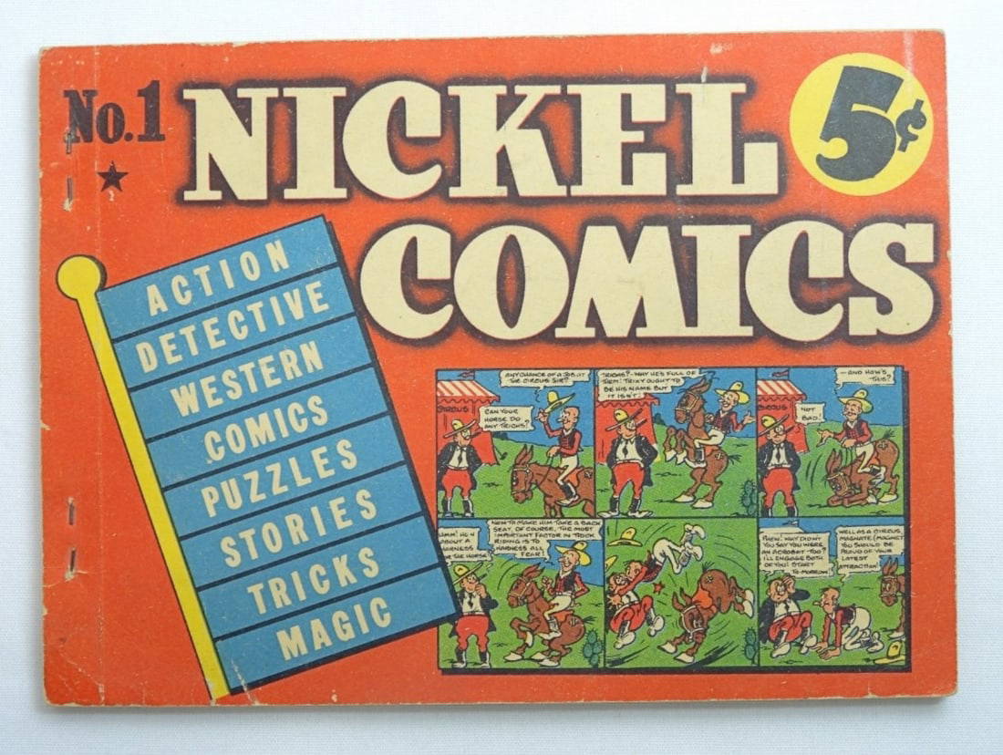 Rare 1938 Nickel Comics (dell) No 1 Auction