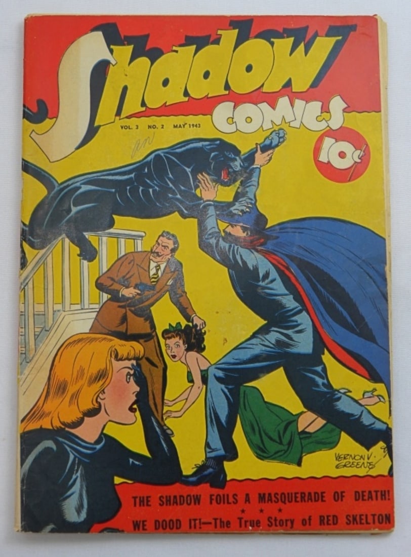 1943 Shadow Comics No 2 Pre-code - Jul 08, 2025 | Vintage Auctions In Oh