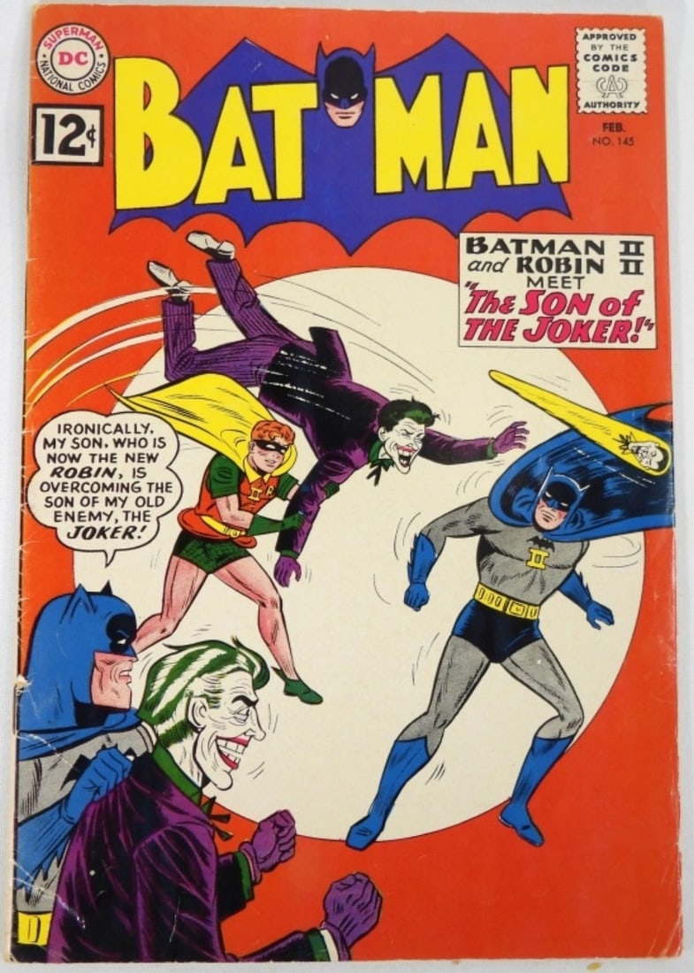 1962 Batman #145 Dc Comics - Aug 05, 2025 | Vintage Auctions In Oh