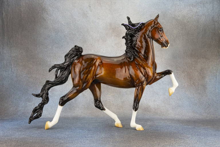 Racking American Saddlebred Hamilton Breyer Horse